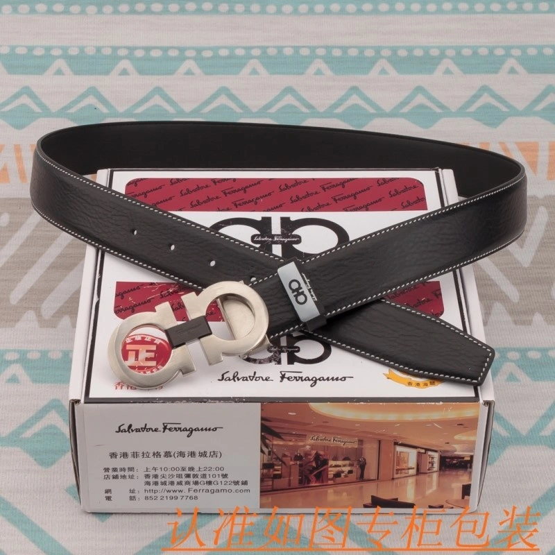 Brand-authenticated Ferragamo Belts