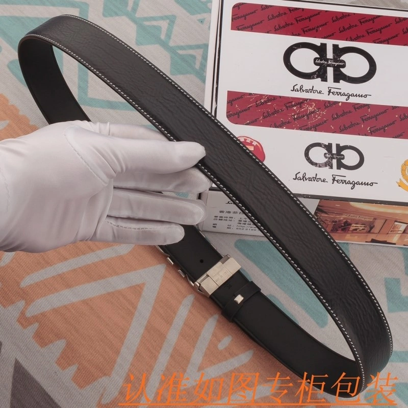 Brand-authenticated Ferragamo Belts
