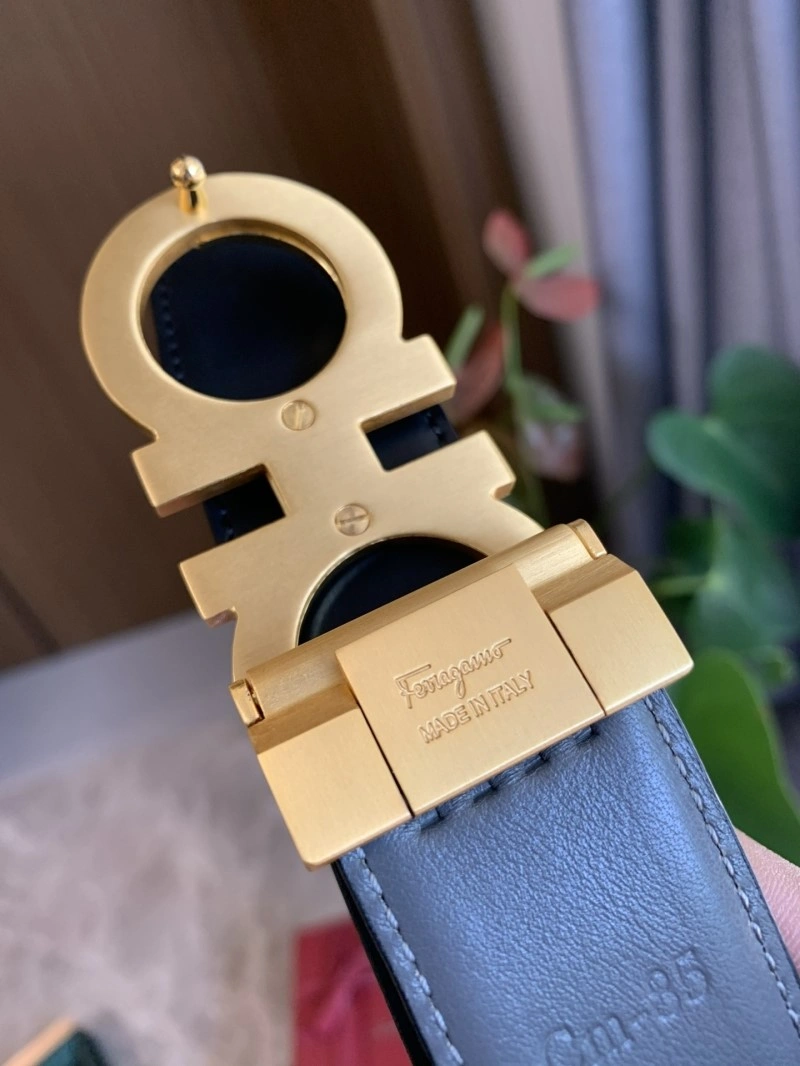 Brand-authenticated Ferragamo Belts