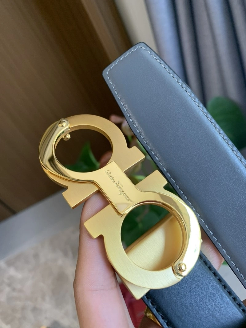 Brand-authenticated Ferragamo Belts