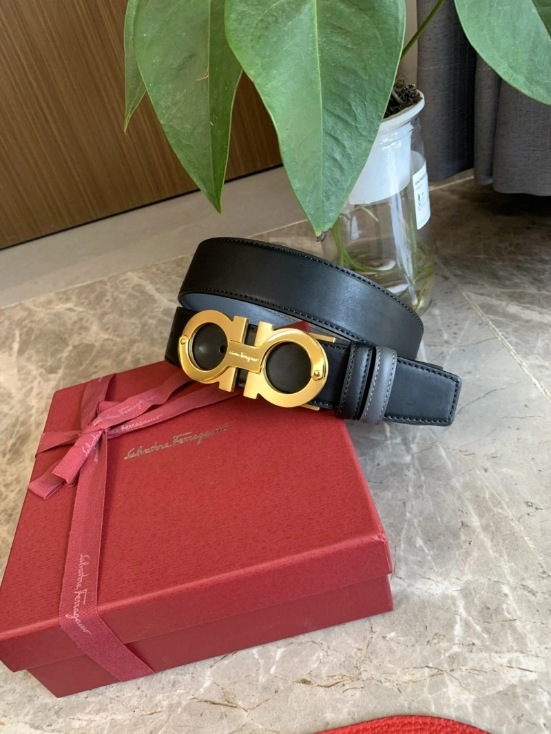Brand-authenticated Ferragamo Belts