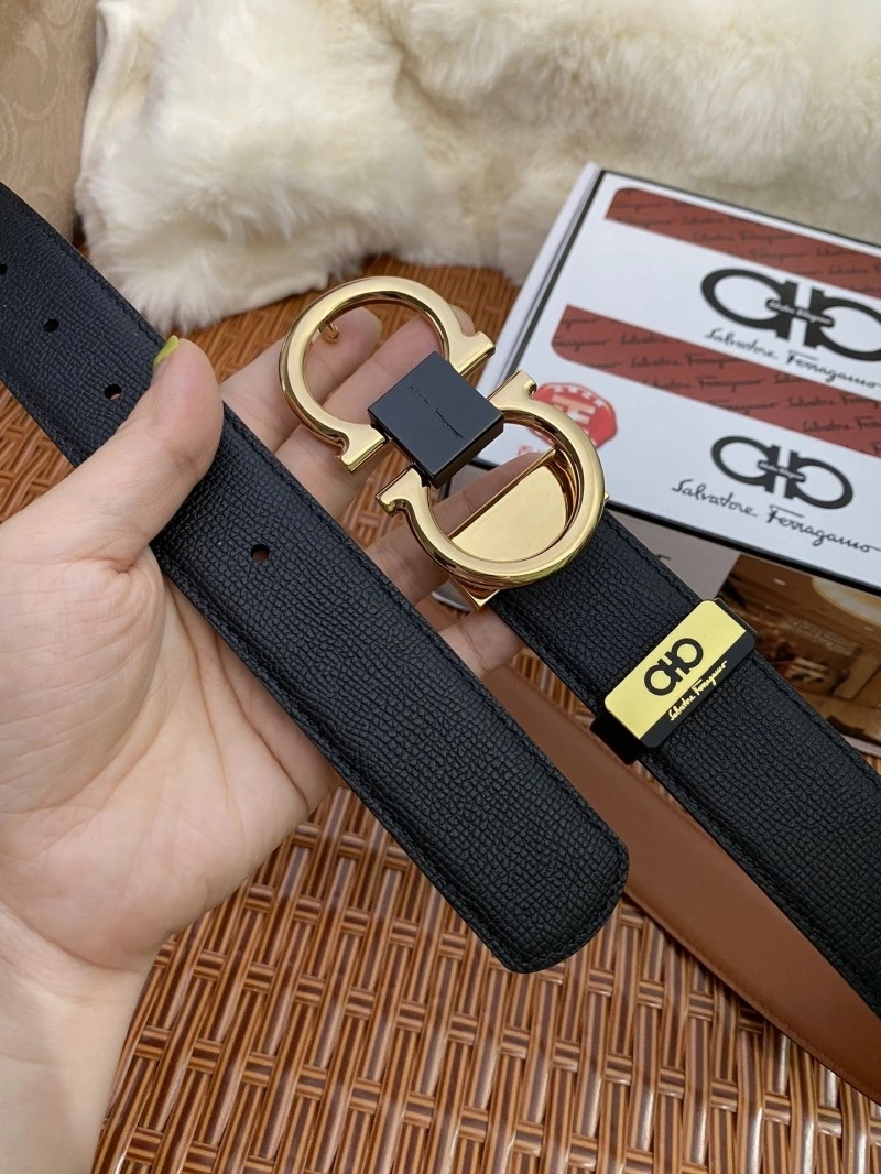 Brand-authenticated Ferragamo Belts