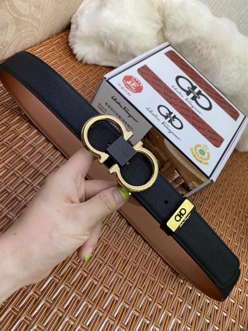 Brand-authenticated Ferragamo Belts