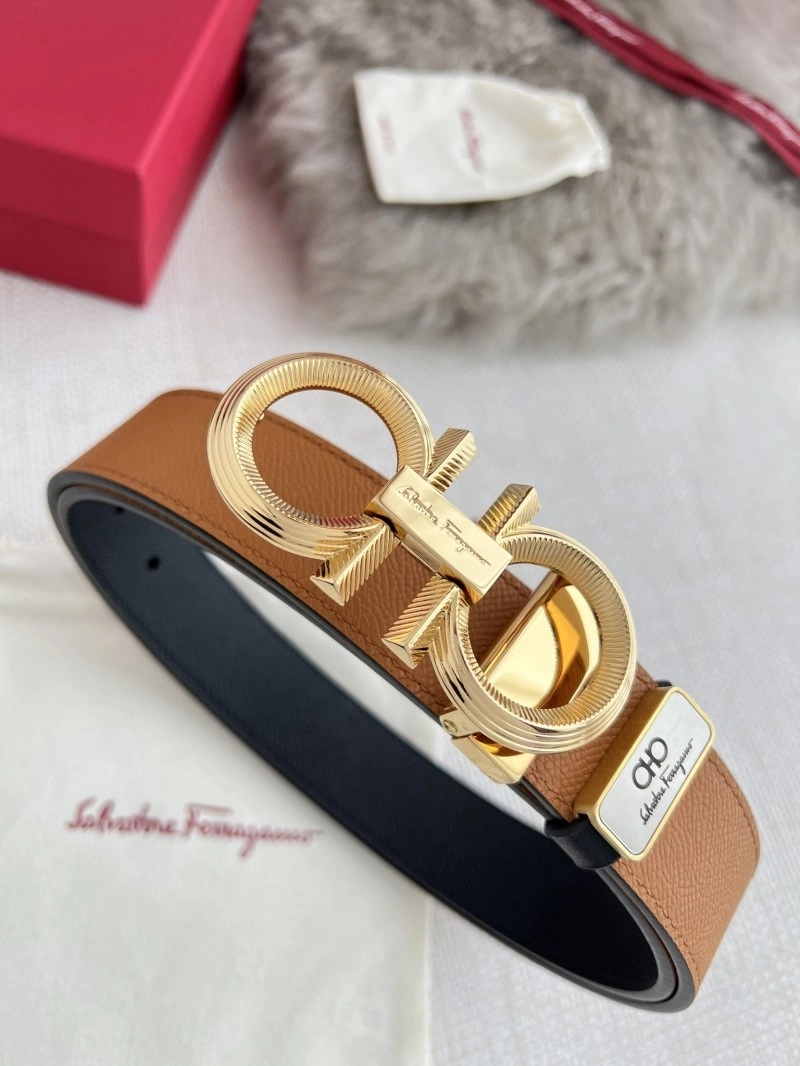 Brand-authenticated Ferragamo Belts