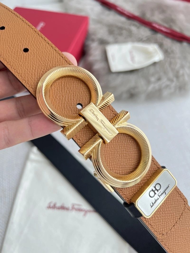 Brand-authenticated Ferragamo Belts