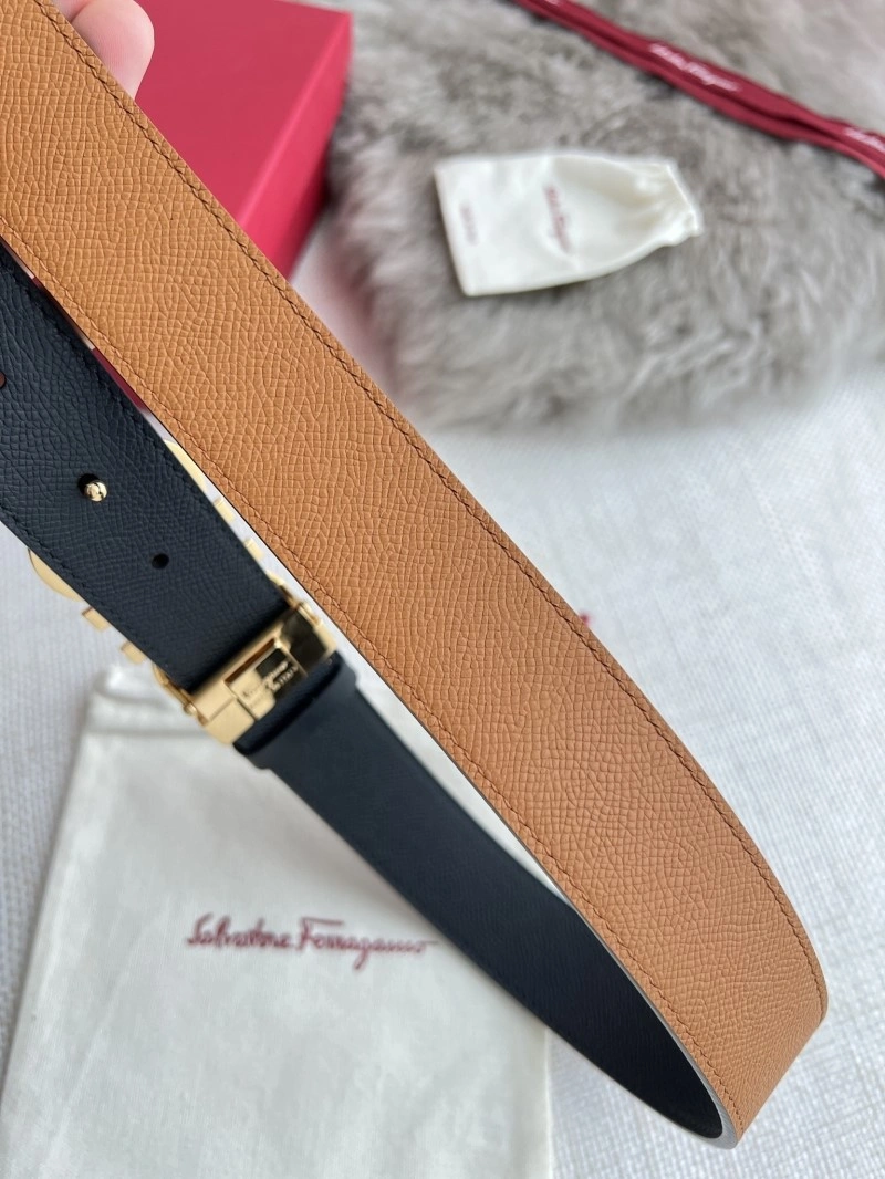 Brand-authenticated Ferragamo Belts