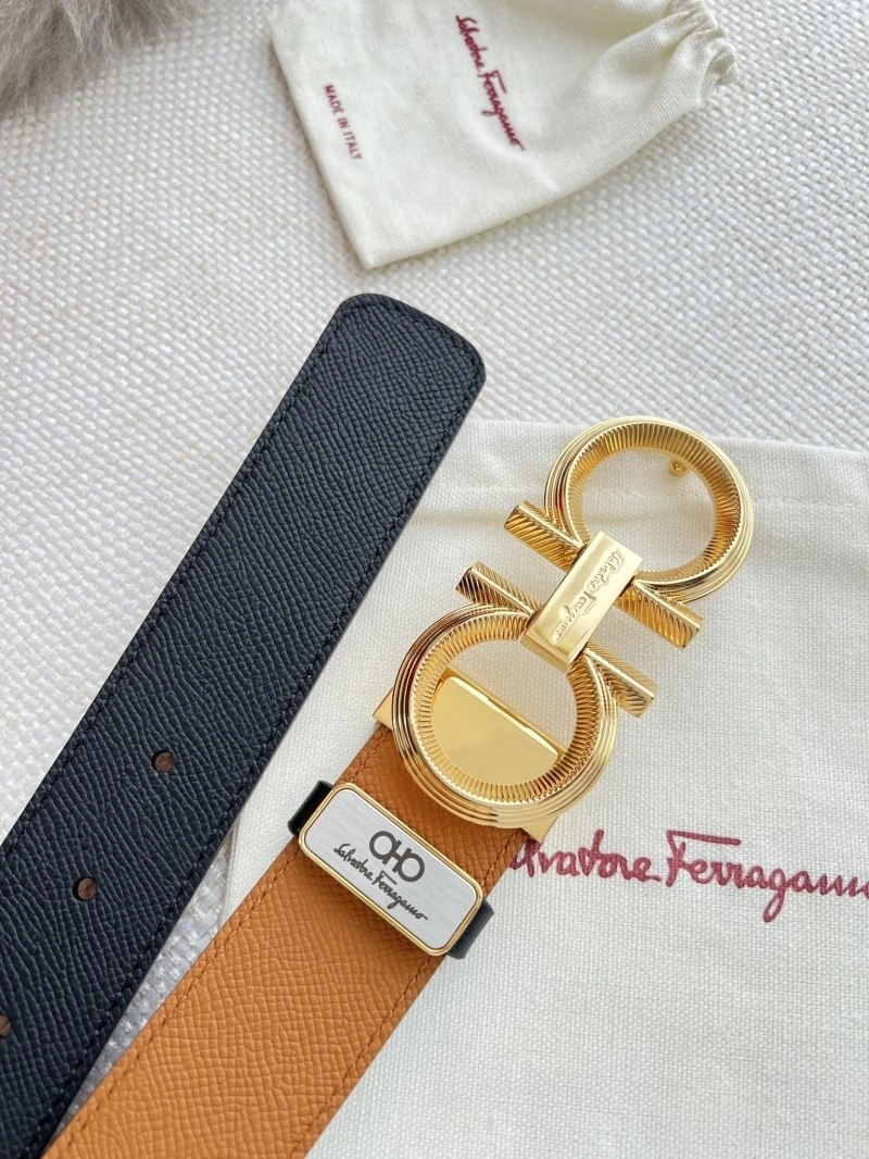 Brand-authenticated Ferragamo Belts