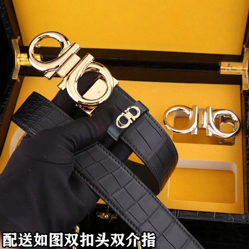 Brand-authenticated Ferragamo Belts