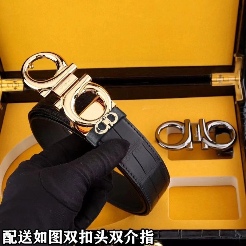 Brand-authenticated Ferragamo Belts