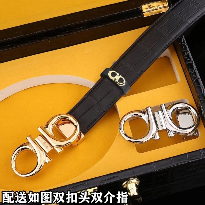 Brand-authenticated Ferragamo Belts