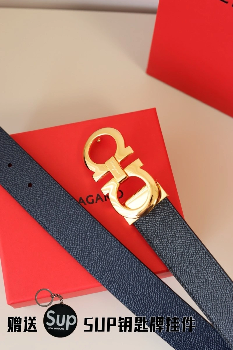 Brand-authenticated Ferragamo Belts