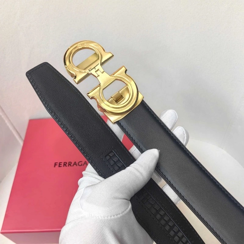 Brand-authenticated Ferragamo Belts