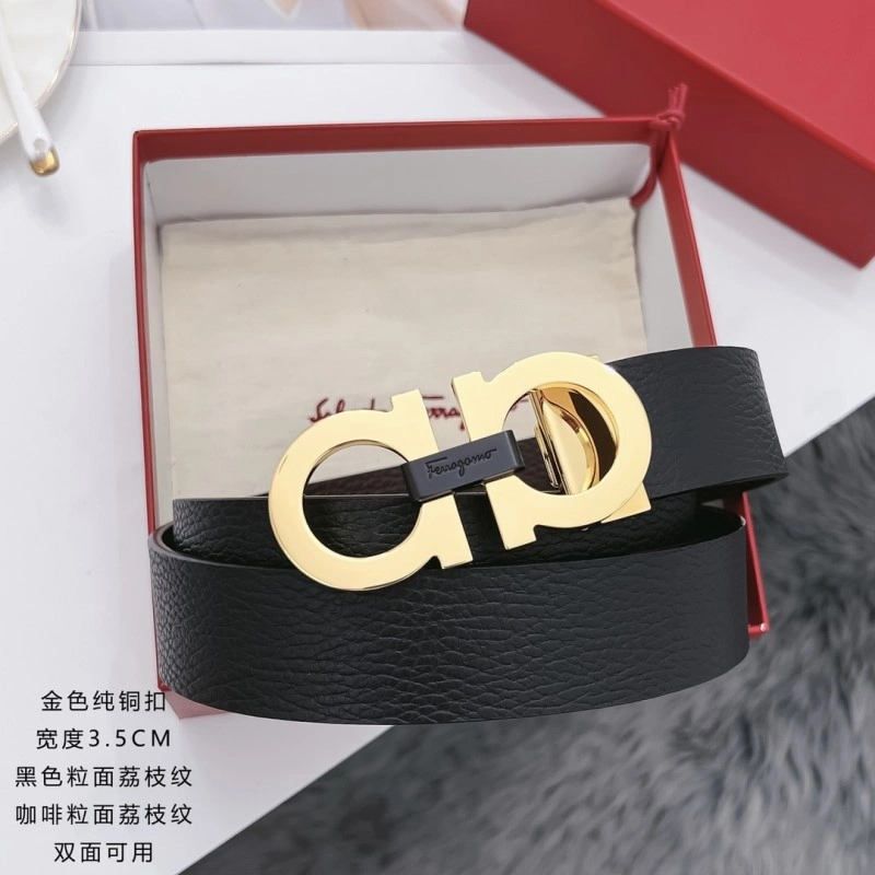 Brand-authenticated Ferragamo Belts