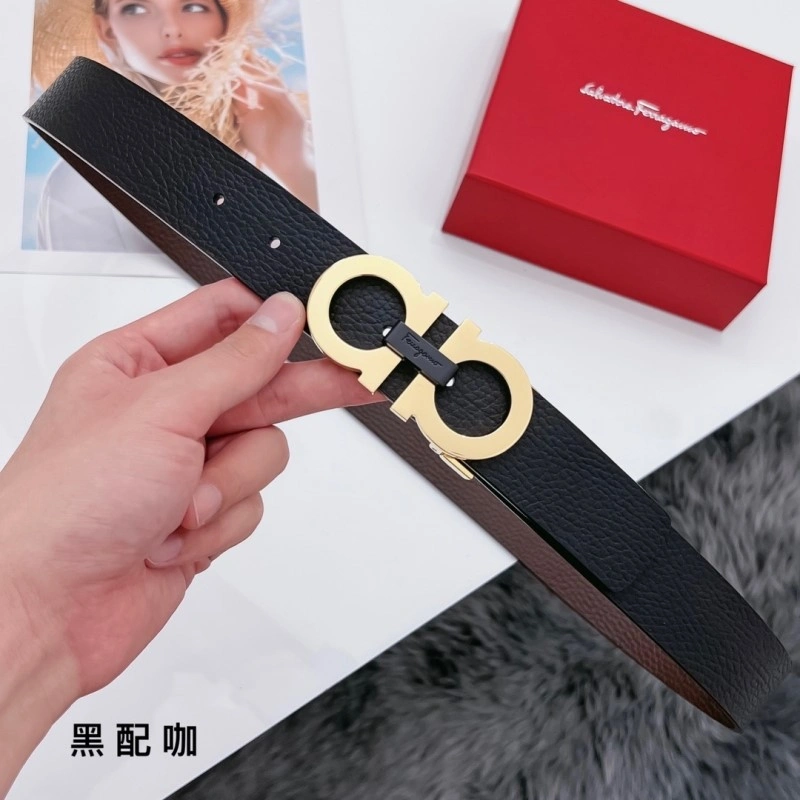 Brand-authenticated Ferragamo Belts