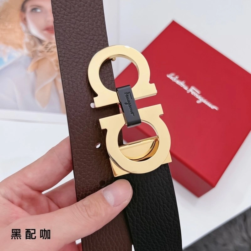 Brand-authenticated Ferragamo Belts