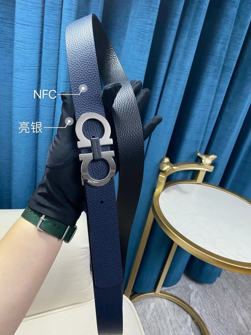 Brand-authenticated Ferragamo Belts