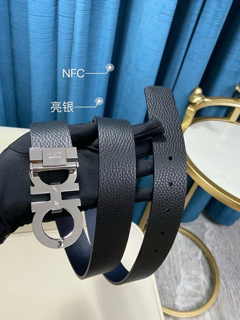 Brand-authenticated Ferragamo Belts
