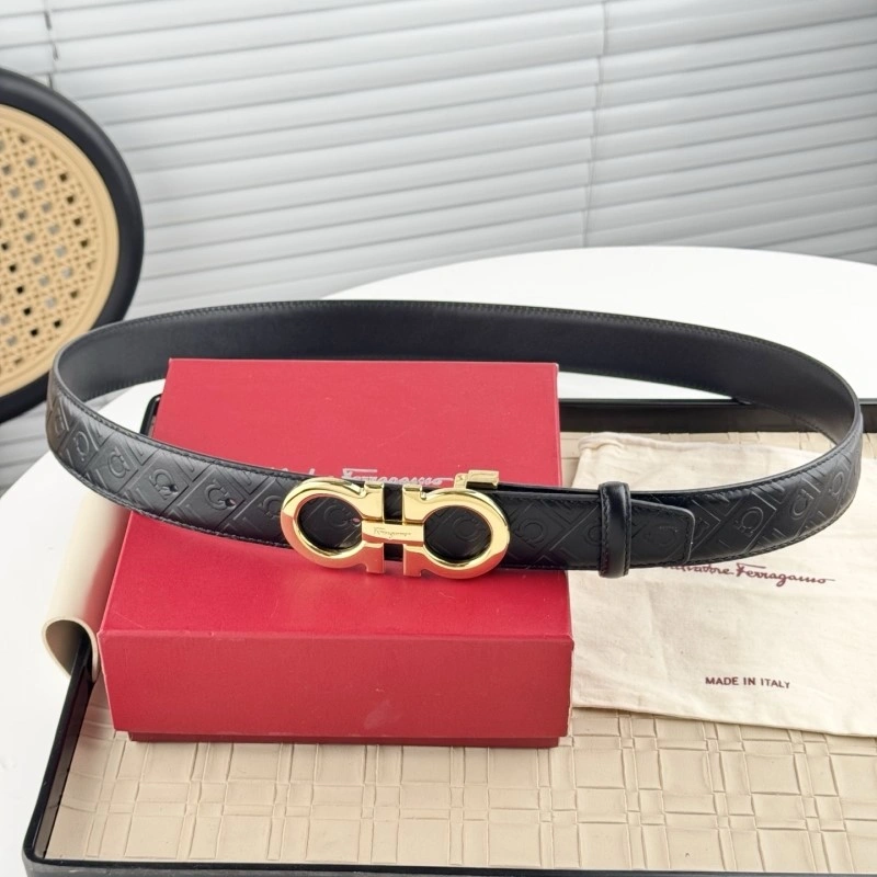 Brand-authenticated Ferragamo Belts