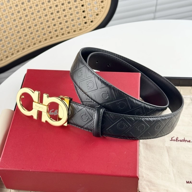Brand-authenticated Ferragamo Belts