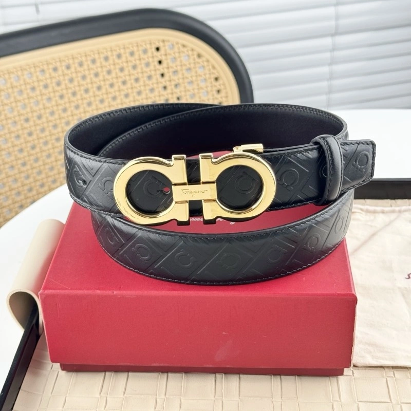 Brand-authenticated Ferragamo Belts