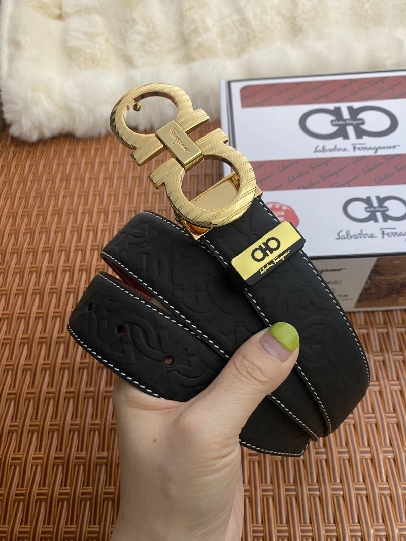Brand-authenticated Ferragamo Belts