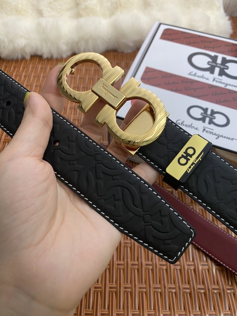 Brand-authenticated Ferragamo Belts