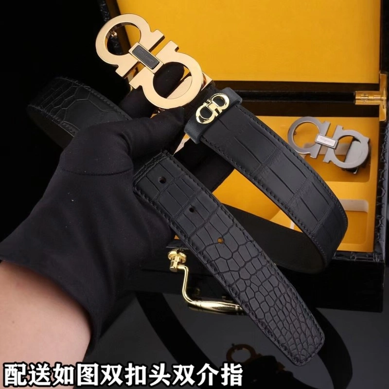 Brand-authenticated Ferragamo Belts