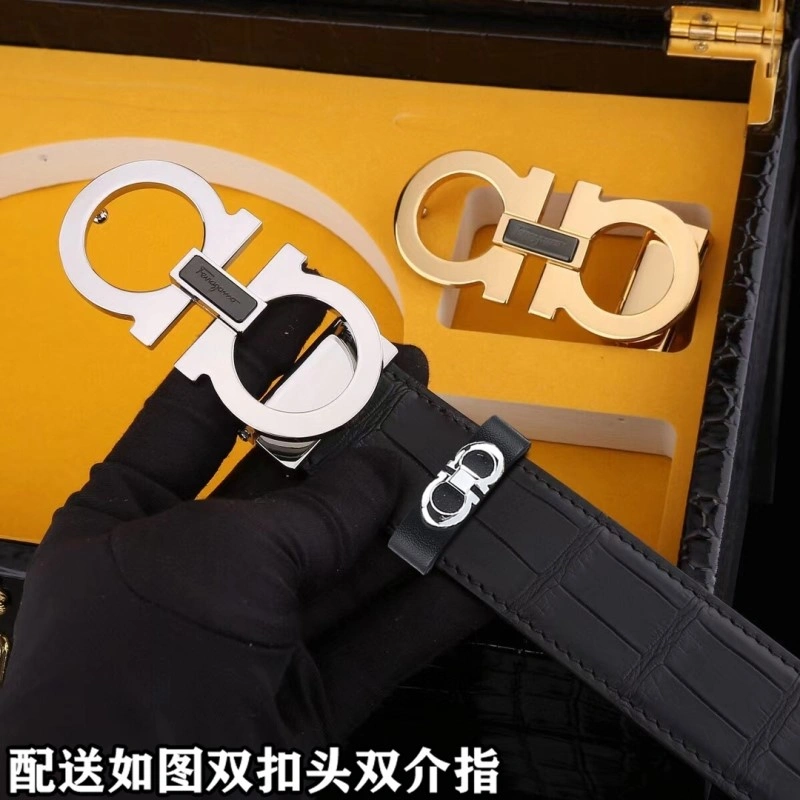 Brand-authenticated Ferragamo Belts