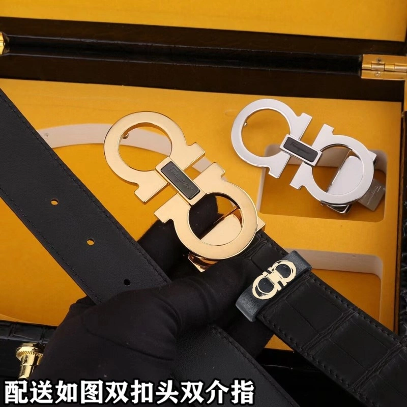 Brand-authenticated Ferragamo Belts