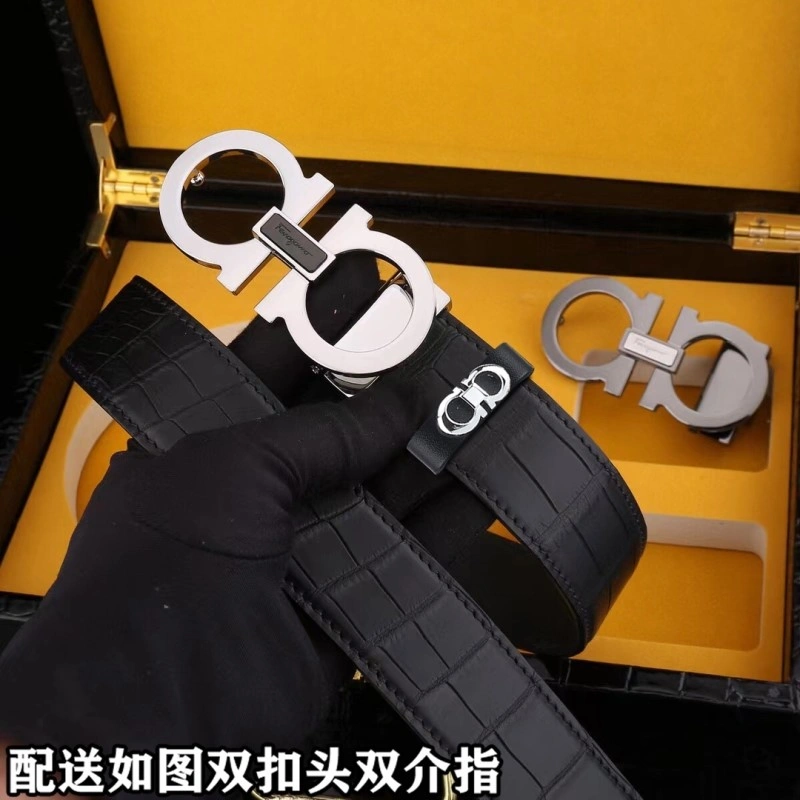 Brand-authenticated Ferragamo Belts