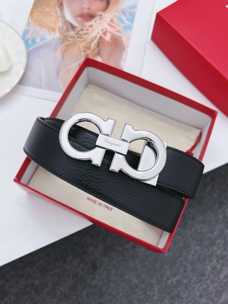 Brand-authenticated Ferragamo Belts