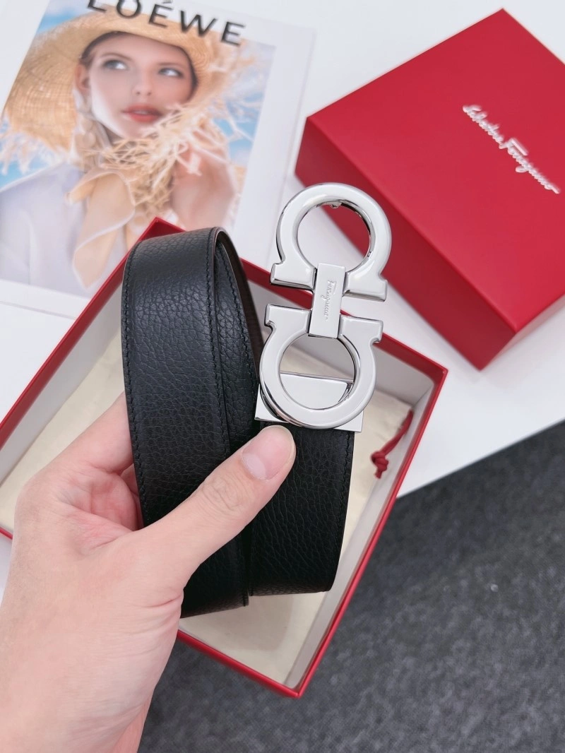 Brand-authenticated Ferragamo Belts