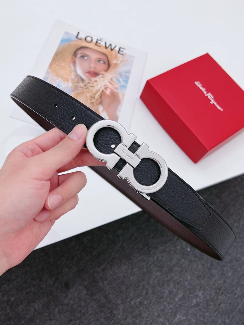 Brand-authenticated Ferragamo Belts