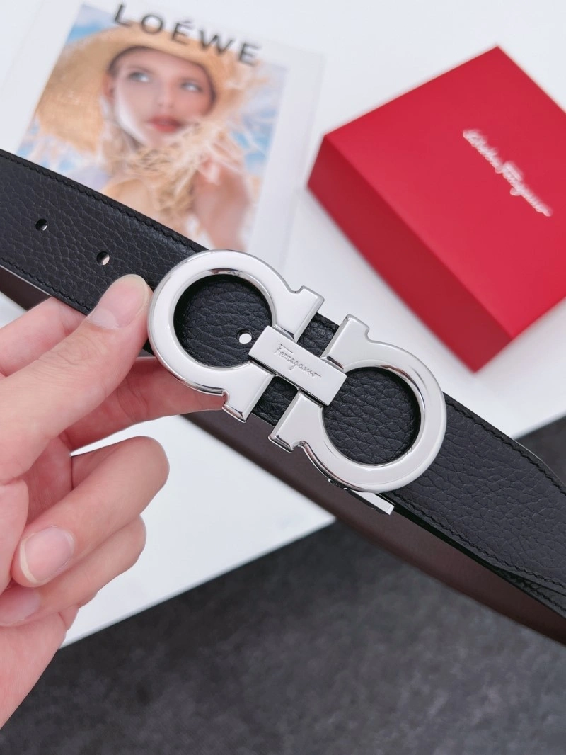 Brand-authenticated Ferragamo Belts