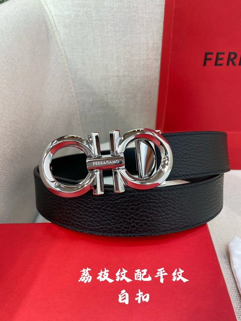 Brand-authenticated Ferragamo Belts