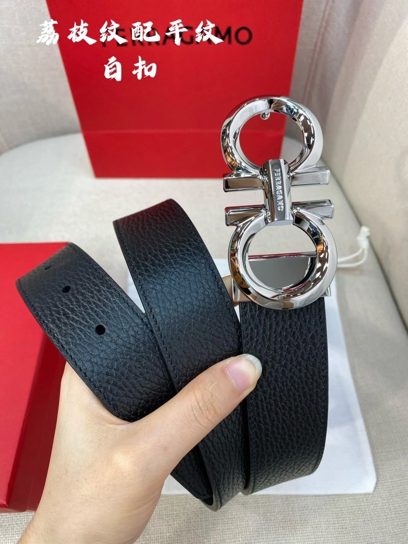 Brand-authenticated Ferragamo Belts