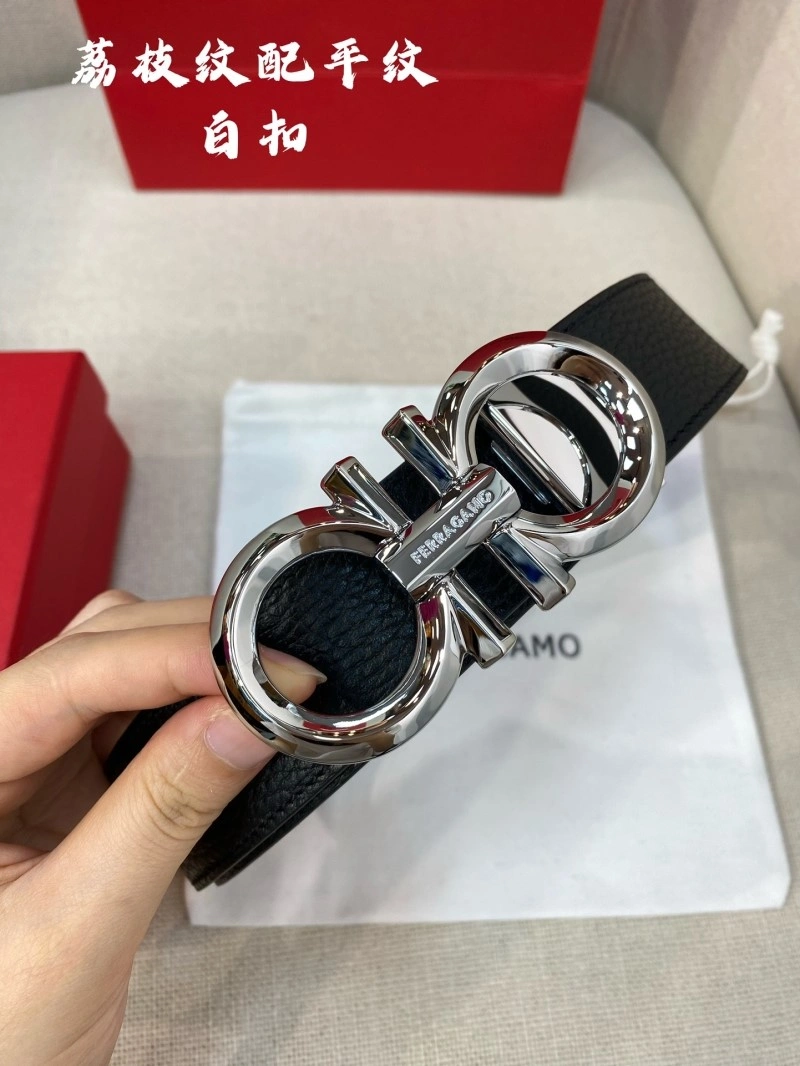 Brand-authenticated Ferragamo Belts