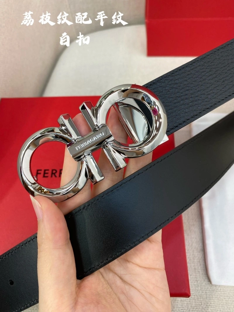 Brand-authenticated Ferragamo Belts
