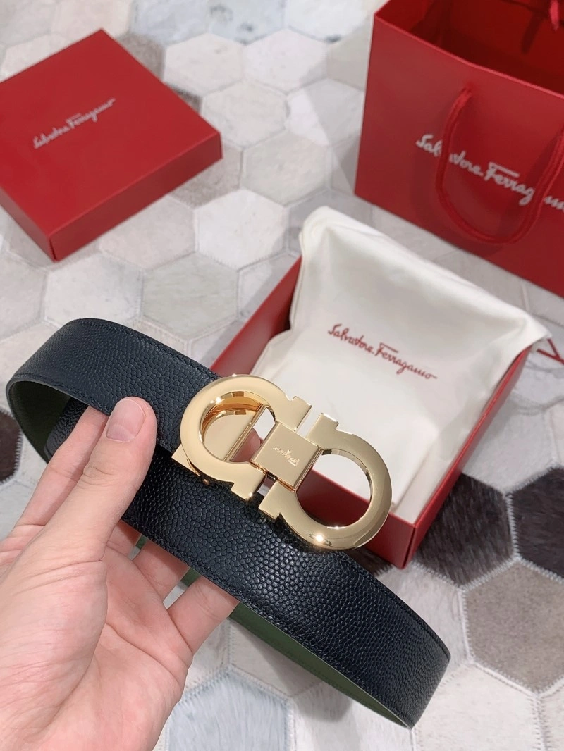 Brand-authenticated Ferragamo Belts