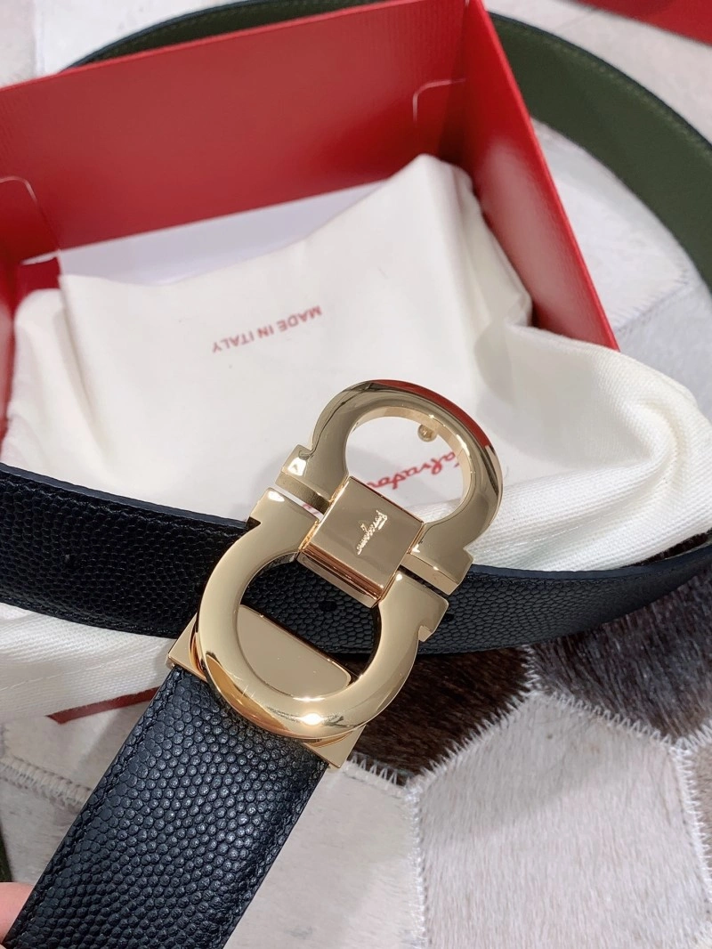 Brand-authenticated Ferragamo Belts