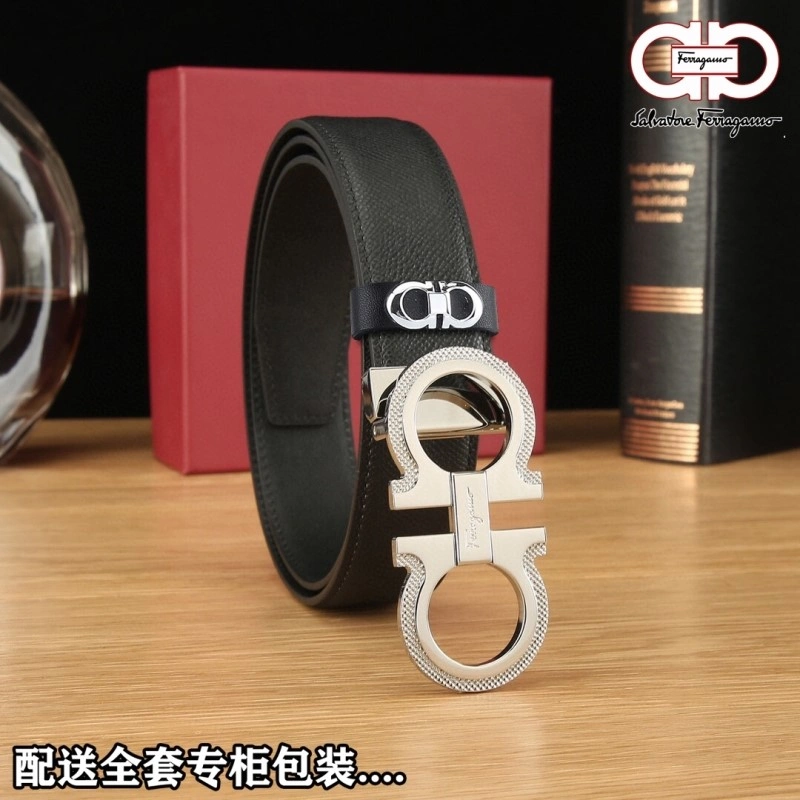 Brand-authenticated Ferragamo Belts