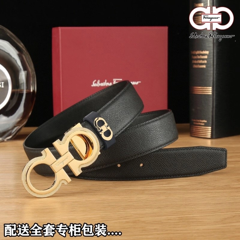 Brand-authenticated Ferragamo Belts