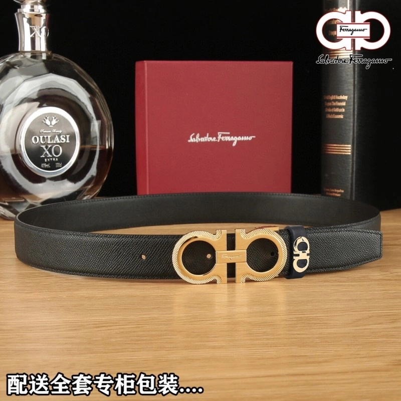 Brand-authenticated Ferragamo Belts