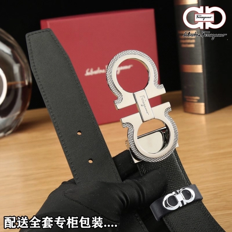 Brand-authenticated Ferragamo Belts