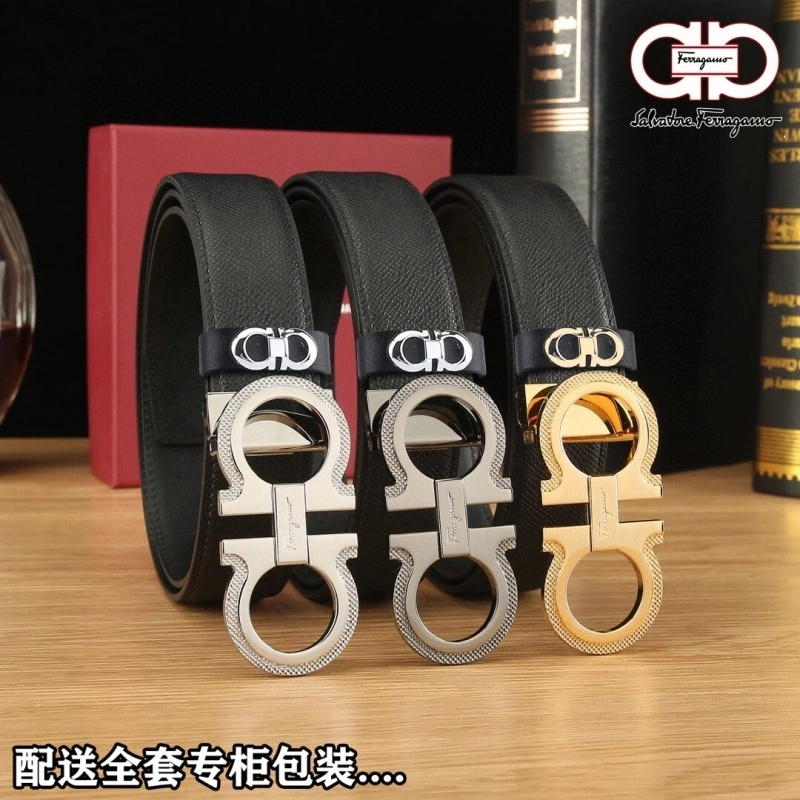 Brand-authenticated Ferragamo Belts