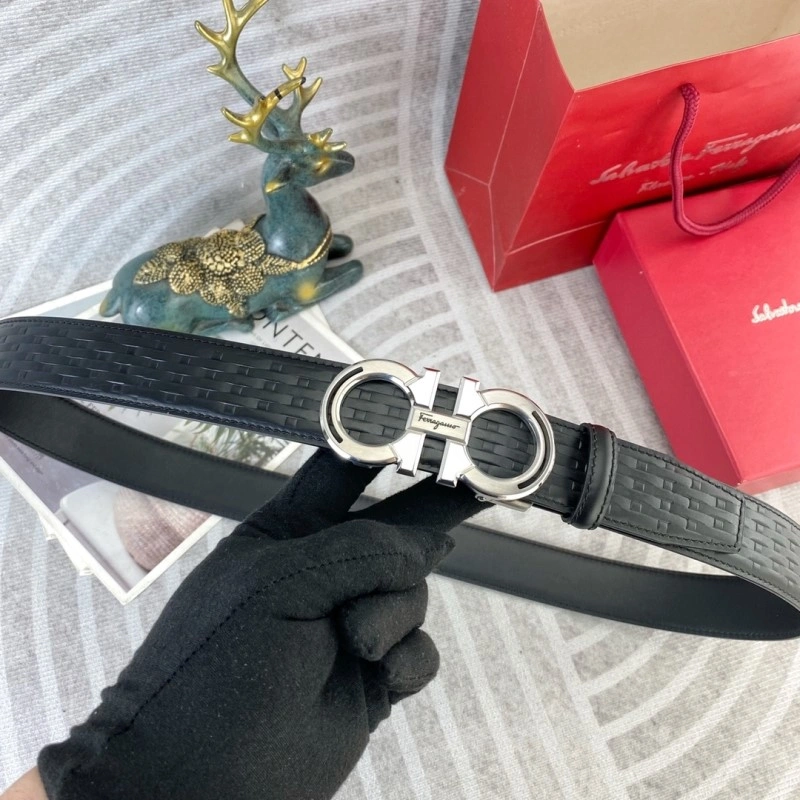 Brand-authenticated Ferragamo Belts