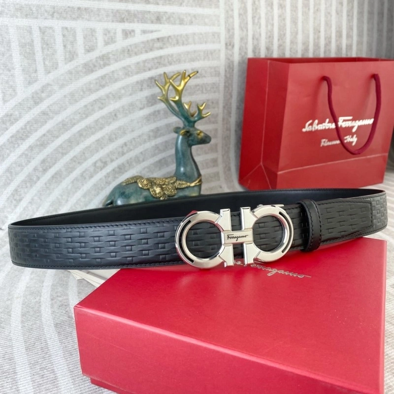 Brand-authenticated Ferragamo Belts