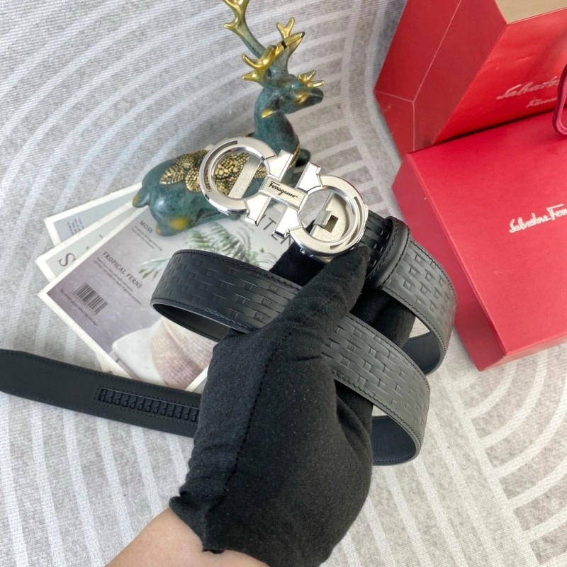 Brand-authenticated Ferragamo Belts