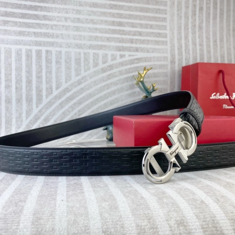 Brand-authenticated Ferragamo Belts