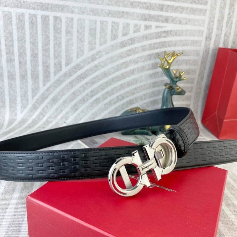 Brand-authenticated Ferragamo Belts